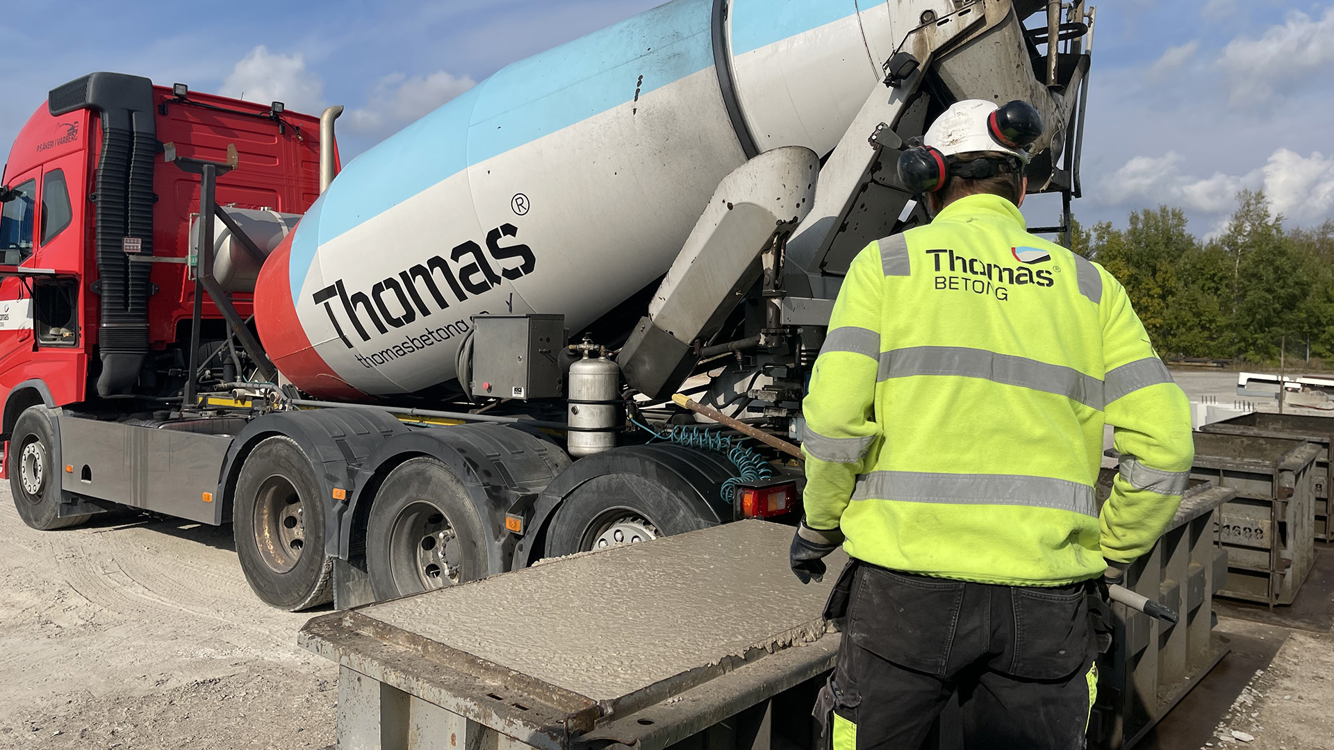 Thomas Betong provar unikt koncept med cementfri betong - Thomas Betong