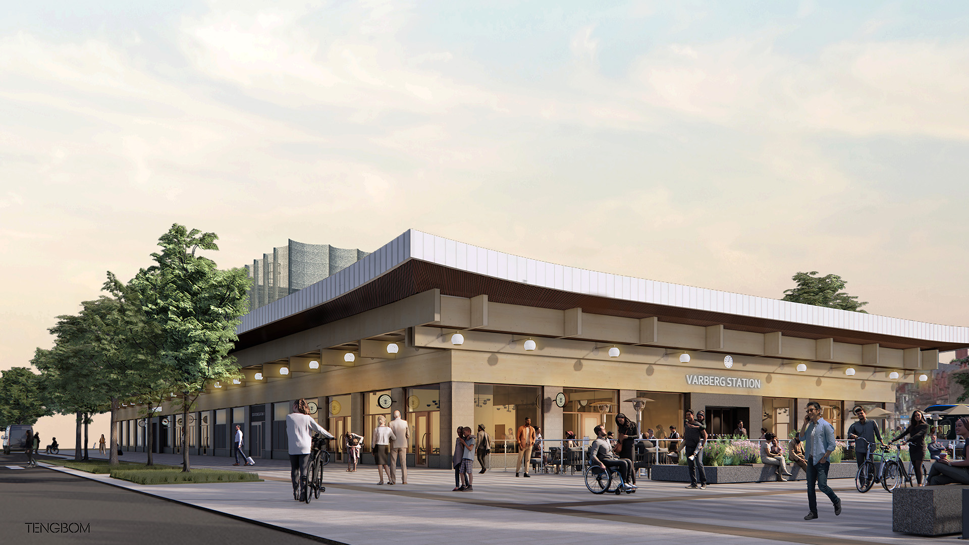 Varbergs station - Thomas Betong